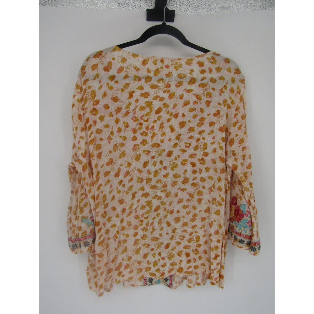 Savanna Jane | Tops | Savanna Jane Embroidered Blouse X Peach Floral ...